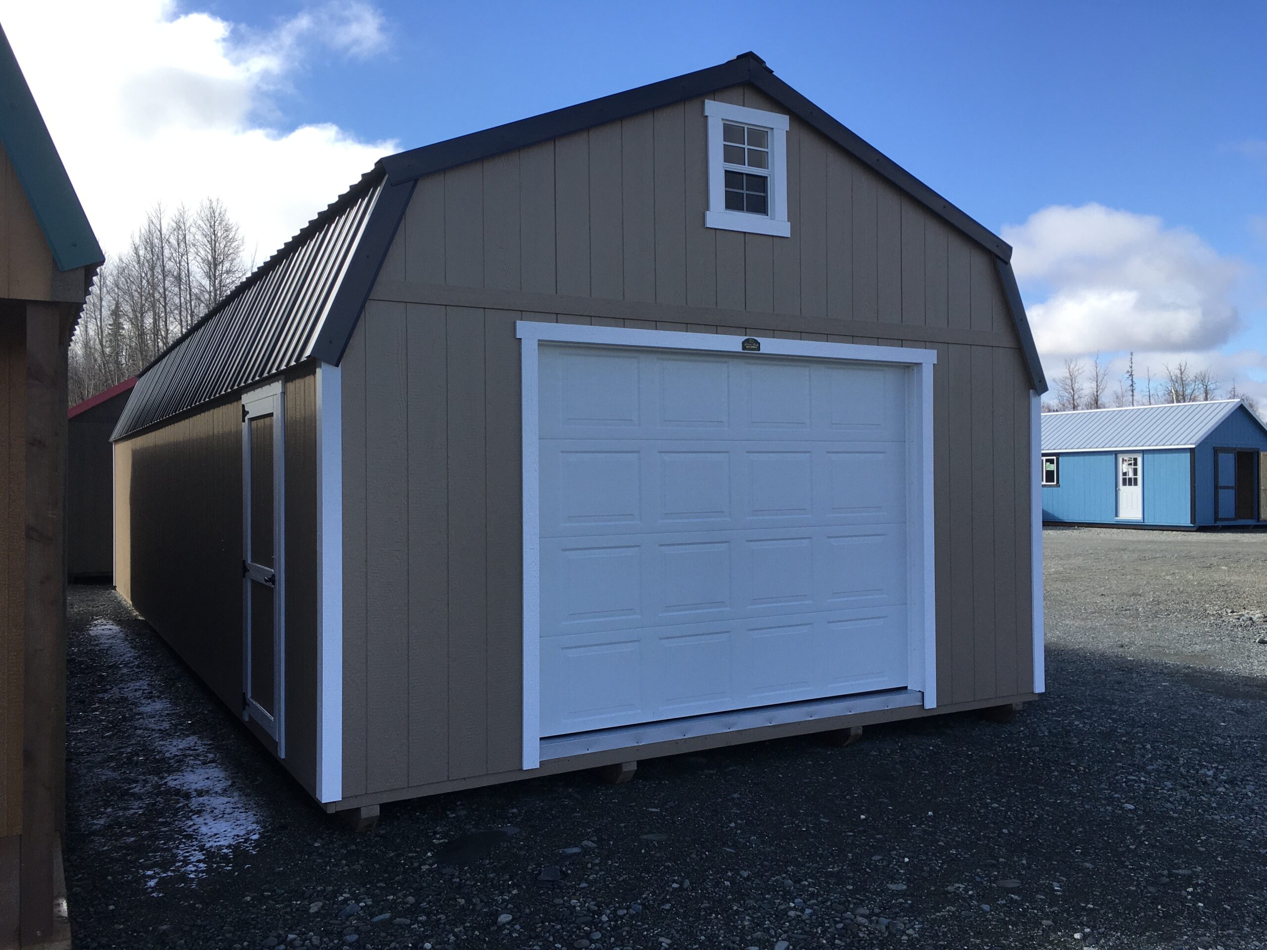 Lofted Garage 16×40 – Better Built Buildings
